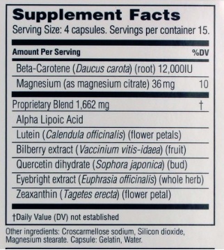 vision day night ingredients - Royalty Health