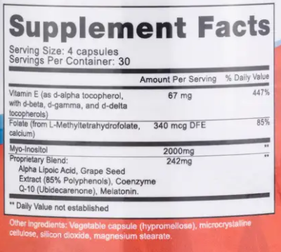 ovaboost ingredients - Royalty Health